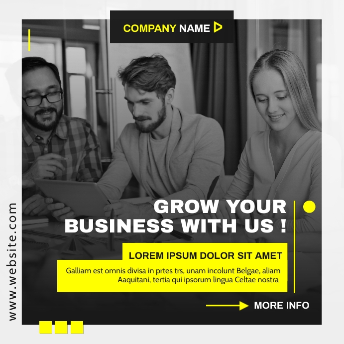 generic multipurpose finance instagram post b Template | PosterMyWall