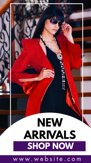 generic new arrivals instagram story advertis Template | PosterMyWall