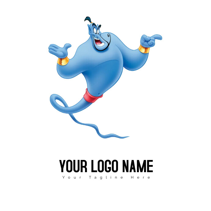 Genie Jafar Princess Jasmine Aladdin Walt Dis Template | PosterMyWall