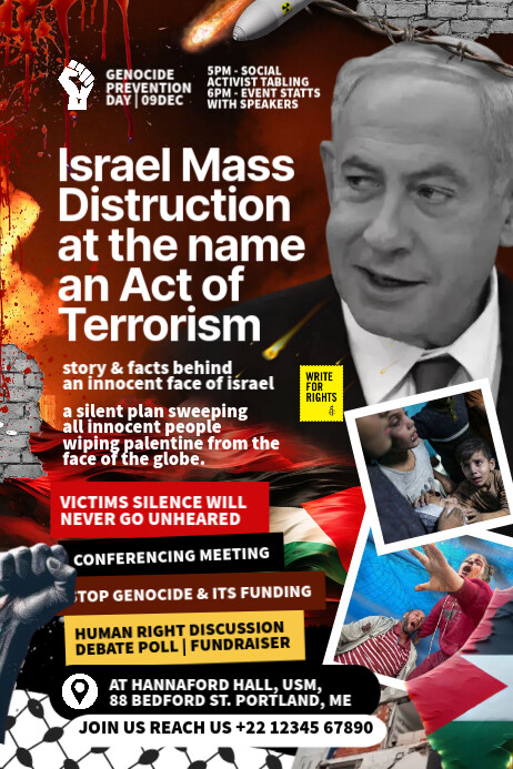Copy of Genocide Prevention Day Poster Template | PosterMyWall