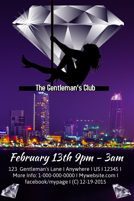 Gentleman Party Template | PosterMyWall