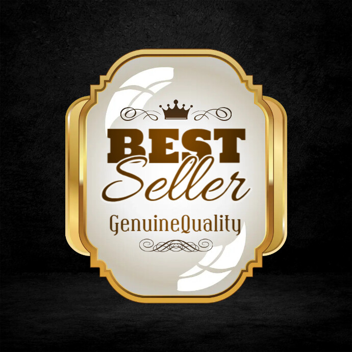 Genuine Gold Label Template | PosterMyWall