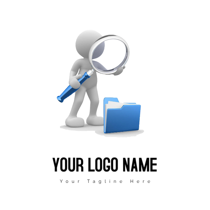 Geometric Building Inspection House Home Inspection Logo Template ...