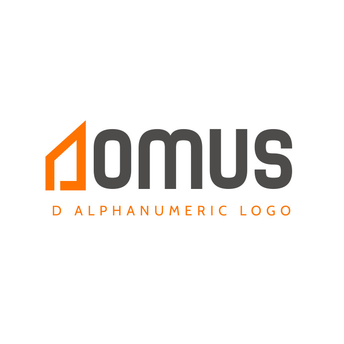 geometric capital d icon alphanumeric icon Template | PosterMyWall