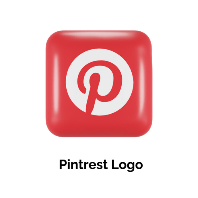 Geometric Pintrest Logo Template | PosterMyWall