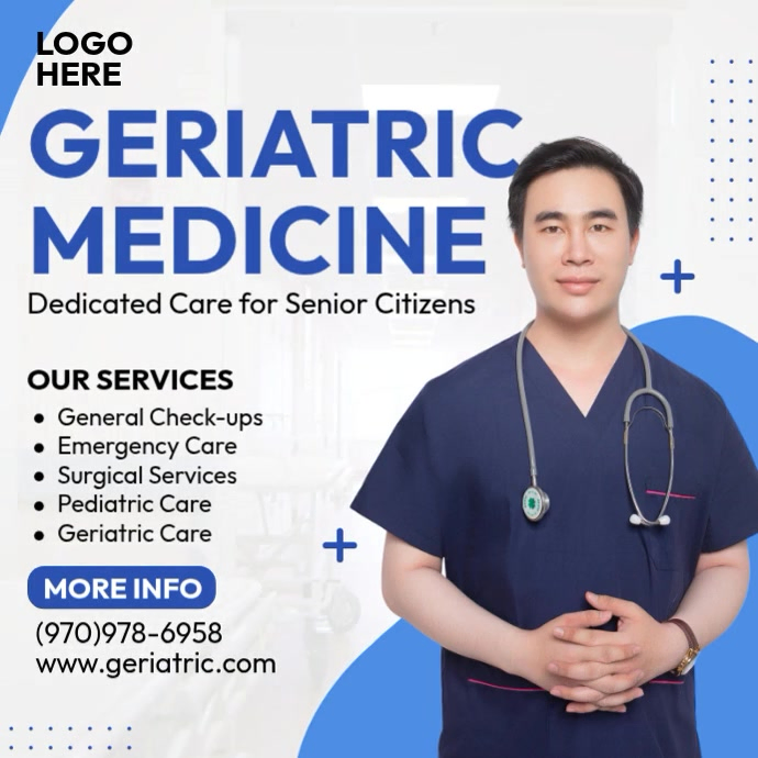 Geriatric Medicine Template | PosterMyWall