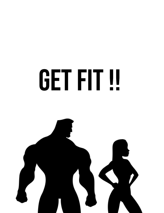Copy of get fit | PosterMyWall