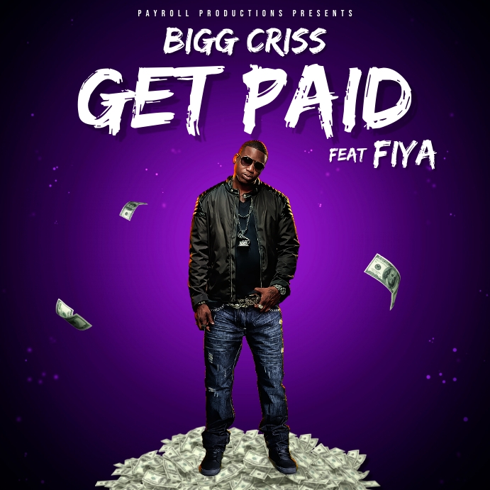 Copy of GET PAID RAP ALBUM SONG COVER TEMPLATE | PosterMyWall