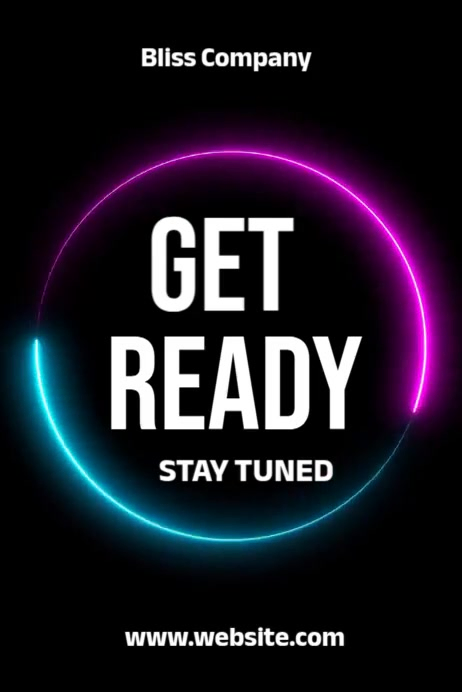 Modèle get ready flyer get ready poster | PosterMyWall