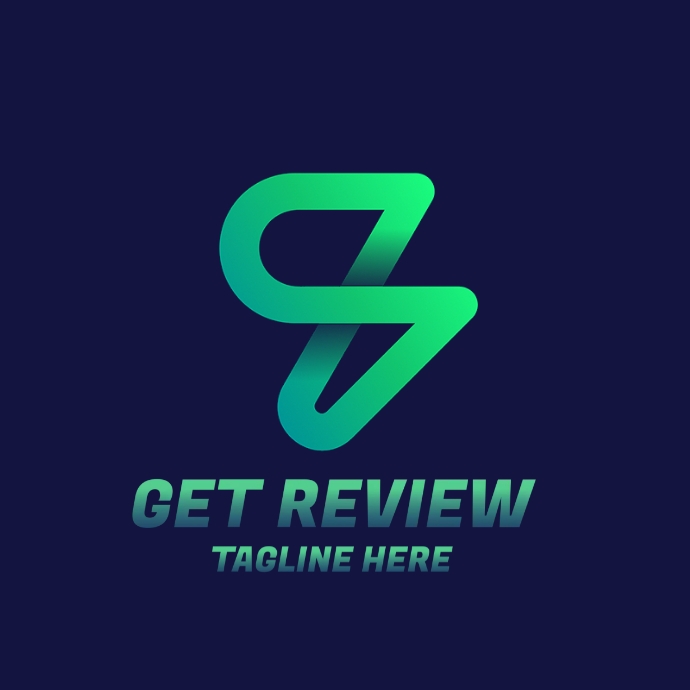 GET REVIEW LOGO Template | PosterMyWall