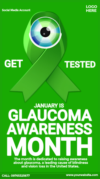 Get Tested For Glaucoma Ad Template | PosterMyWall