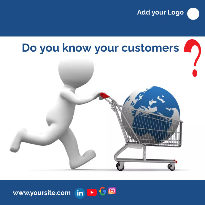 Get to know your customers day Template | PosterMyWall