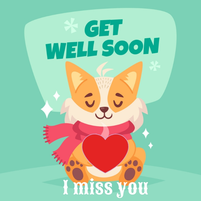 Get well flyer Template | PosterMyWall