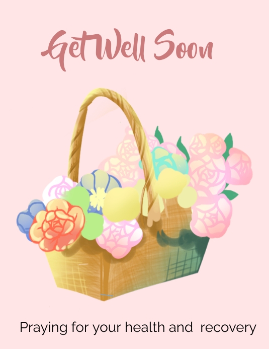 get well greeting card Template | PosterMyWall
