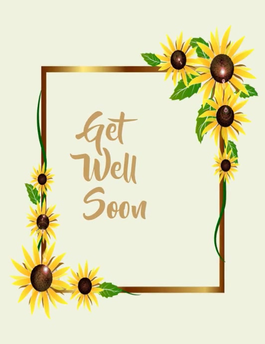 get well greeting card Template | PosterMyWall