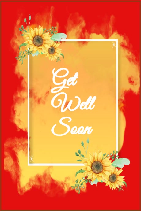 get well greeting card Template | PosterMyWall