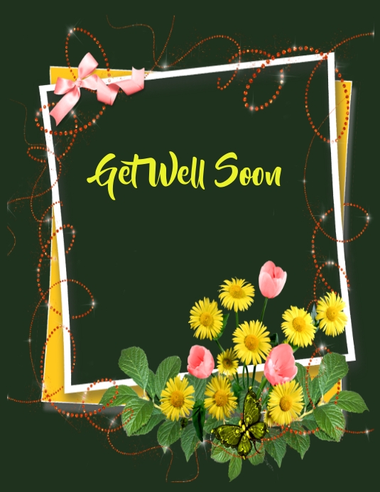 get well soon, health Template | PosterMyWall