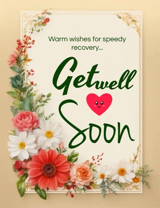 Copy of Get well soon, thanks, sale | PosterMyWall