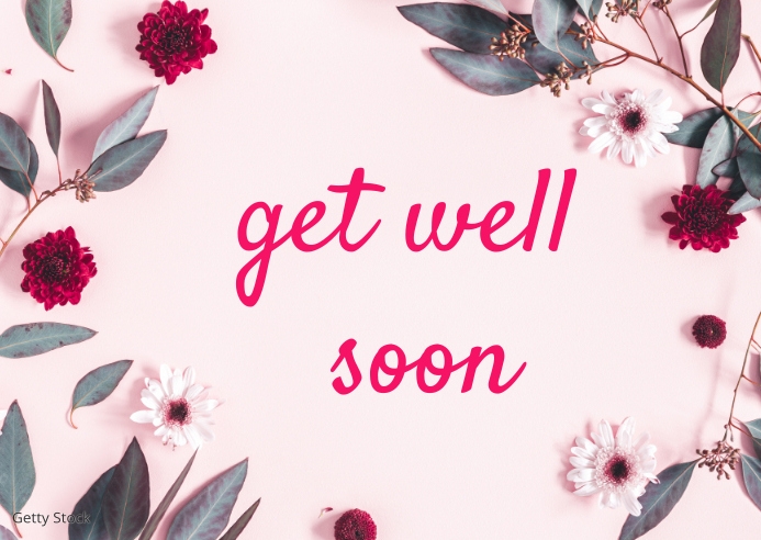 Get Well Soon Postcard Template | PosterMyWall
