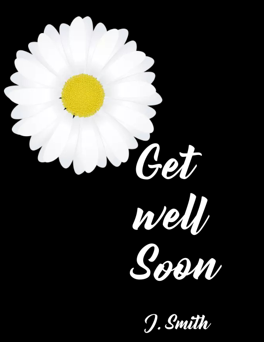 get well soon template | PosterMyWall