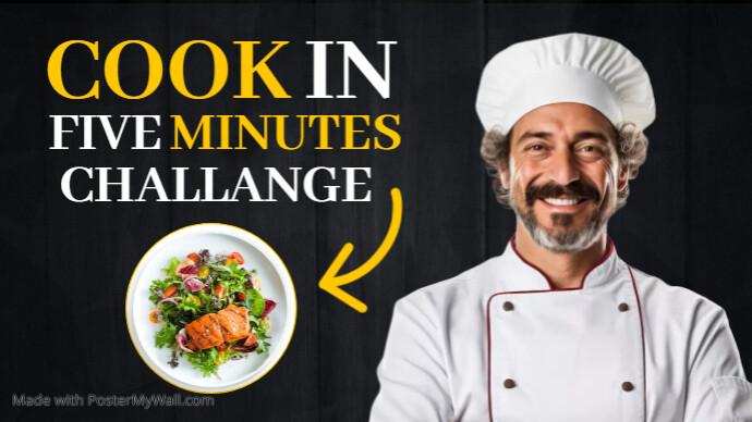 Get youtube thumbnail design for cooking Template | PosterMyWall