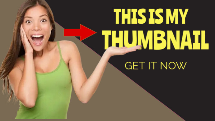 Plantilla de Get YouTube thumbnail | PosterMyWall