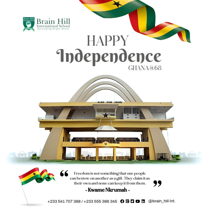 Ghana Independence Day, 6th March Template | PosterMyWall