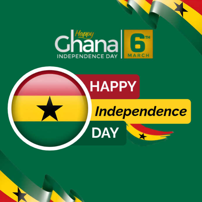 Copy of Ghana Independence Day | PosterMyWall