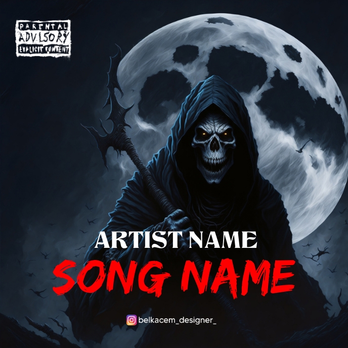 Copy of ghost album cover art | PosterMyWall