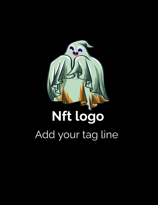 Plantilla de Ghost Nft logo | PosterMyWall