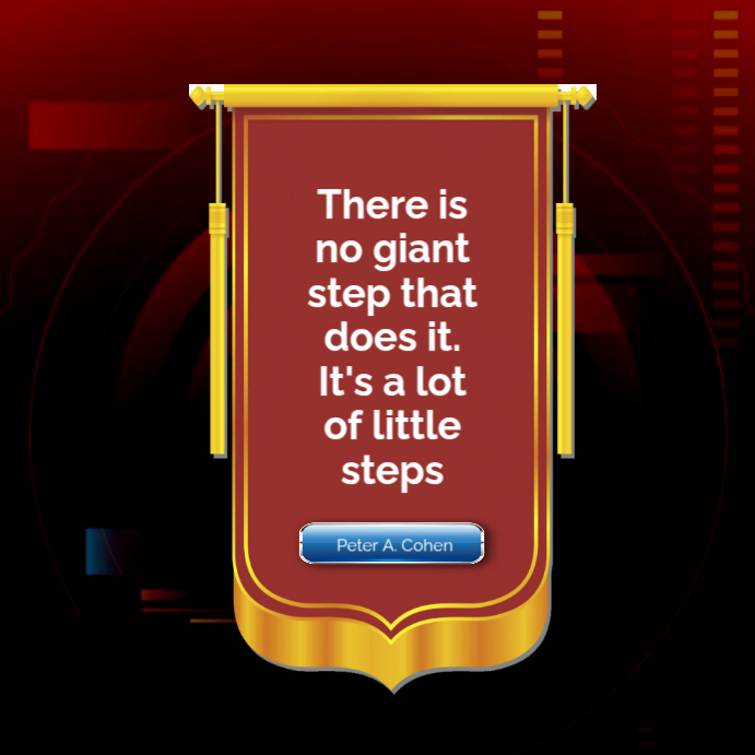 Giant step motivational and inspirational instagram quote template ...