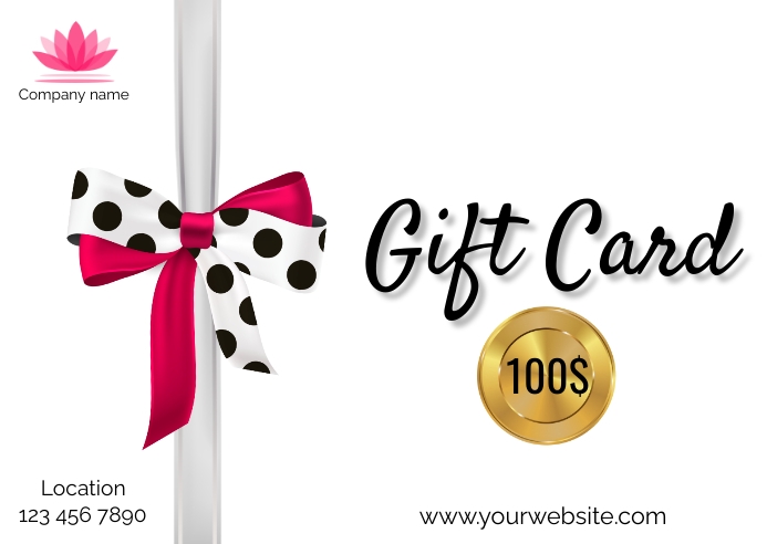 Gift Card Template | PosterMyWall