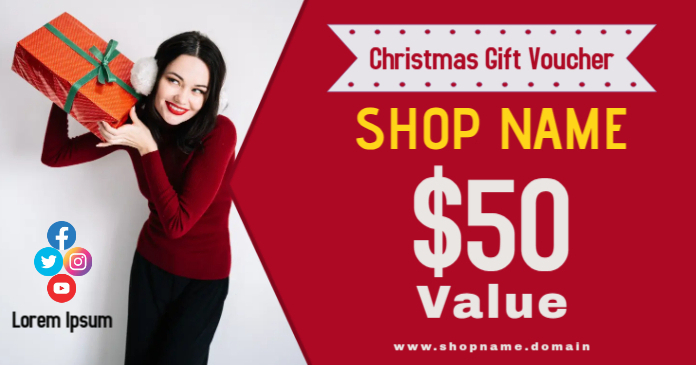 Gift Card Template | PosterMyWall