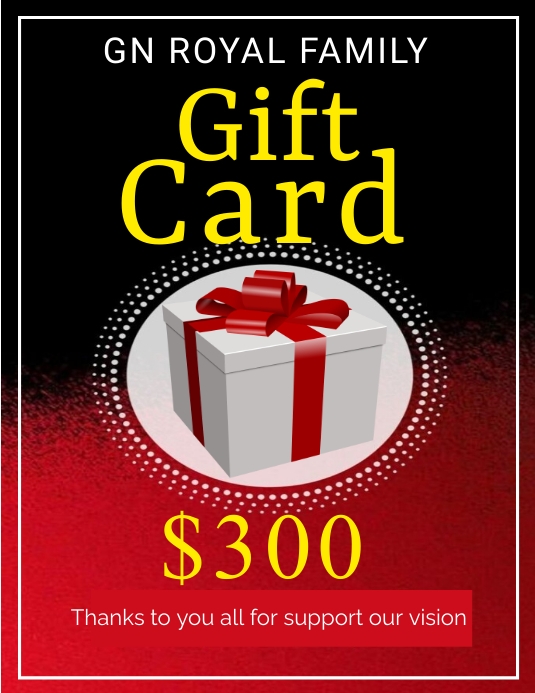 Gift Card Template | PosterMyWall