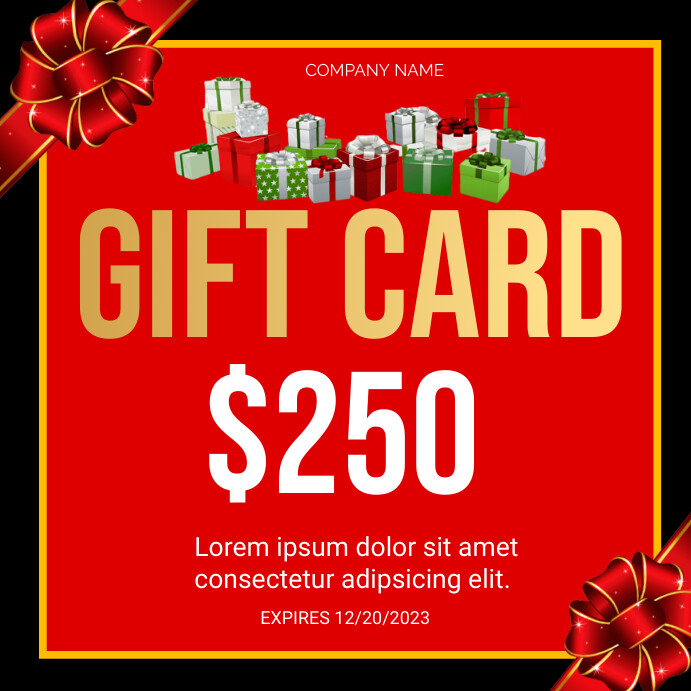 gift card flyers Template | PosterMyWall
