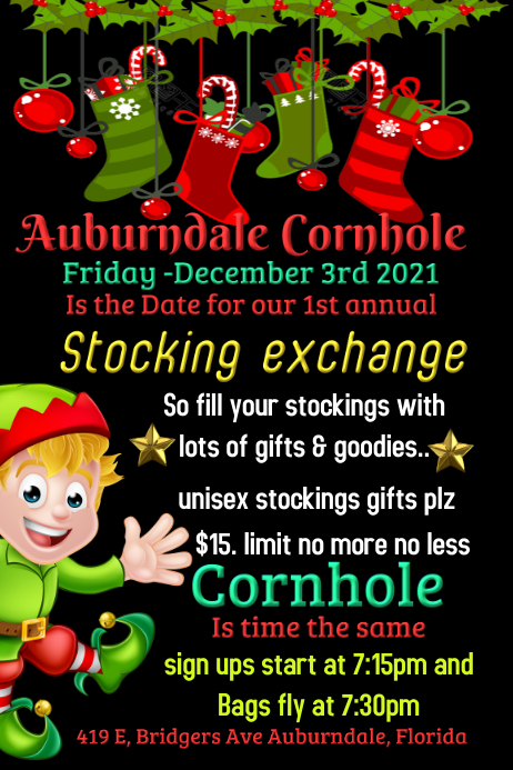 Gift Exchange poster Template | PosterMyWall