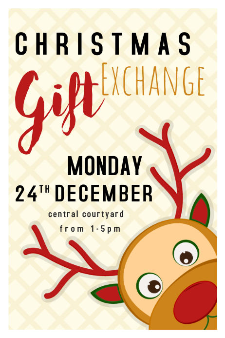 Gift Exhange Template | PosterMyWall