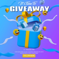 Giveaway AD Template | PosterMyWall