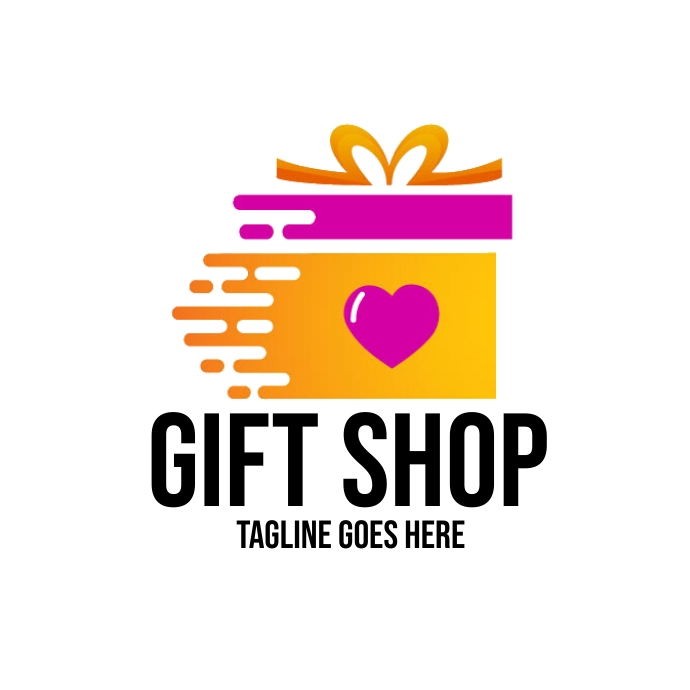 Gift shop logo, gift store logo (2) Template | PosterMyWall