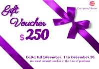 Gift Voucher - Flyer size Template | PosterMyWall
