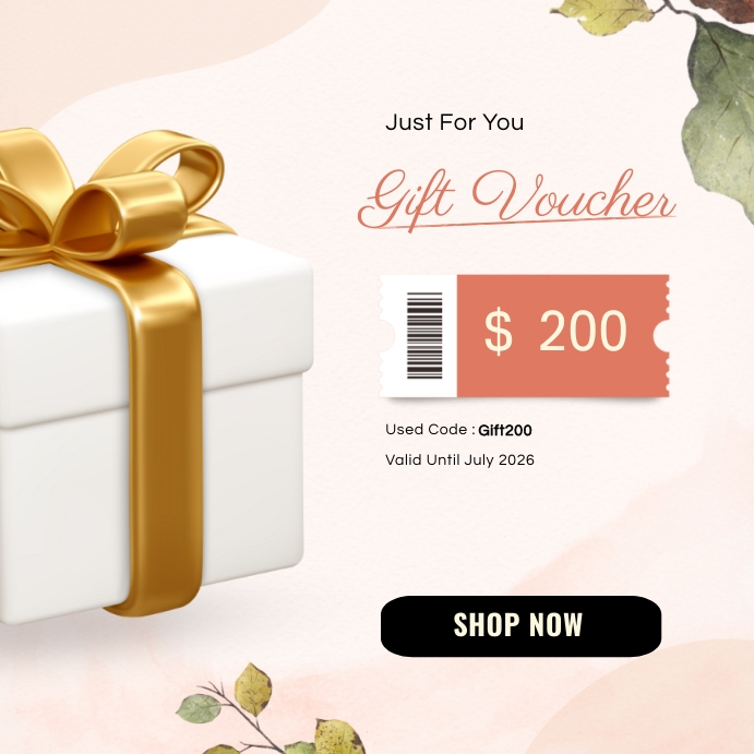 Gift Voucher Template | PosterMyWall