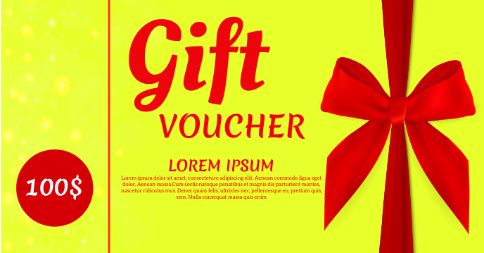 Gift voucher Template | PosterMyWall