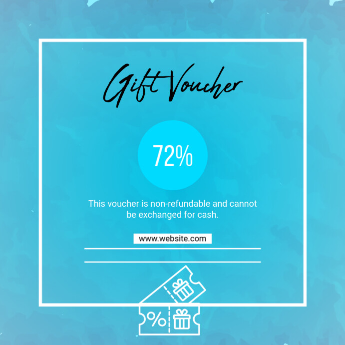 Gift Voucher Template | PosterMyWall