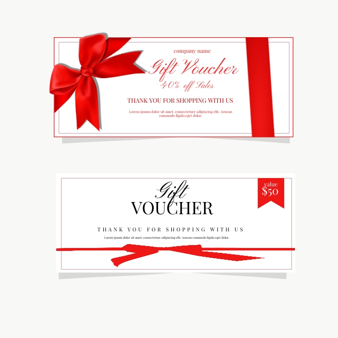 Gift Voucher Template | PosterMyWall