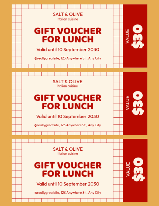 GIFT VOUCHER Template | PosterMyWall