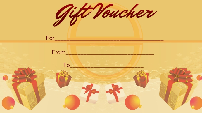 Gift Voucher Template | PosterMyWall