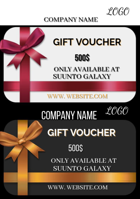 Gift voucher design Templat | PosterMyWall