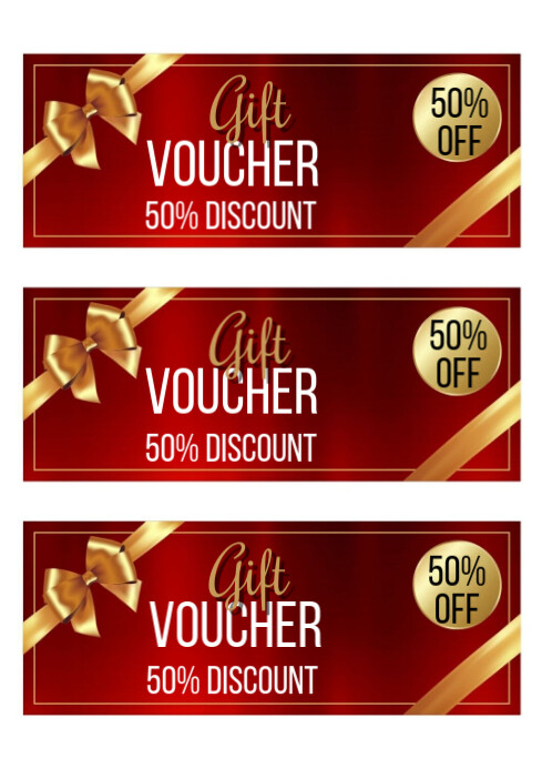 Gift voucher Template | PosterMyWall