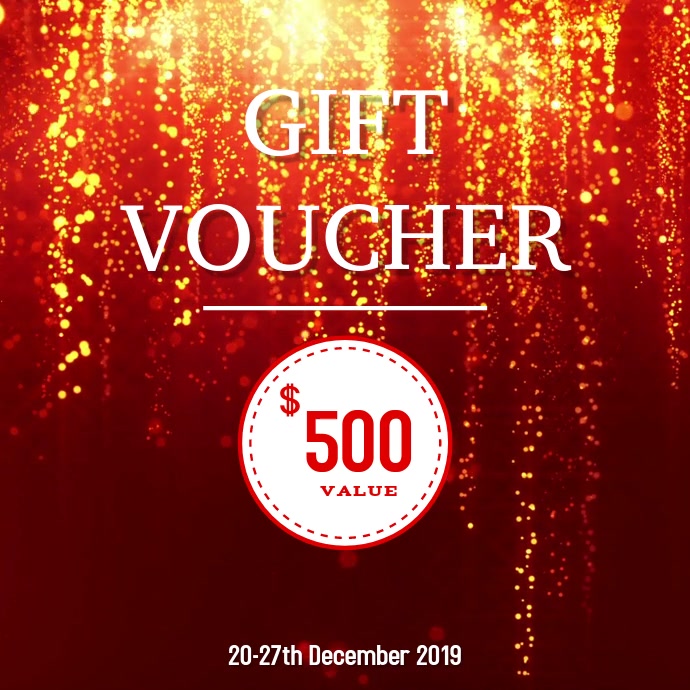 Gift voucher Template | PosterMyWall