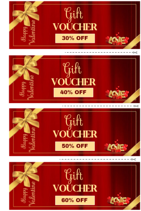 Gift Voucher Template | PosterMyWall